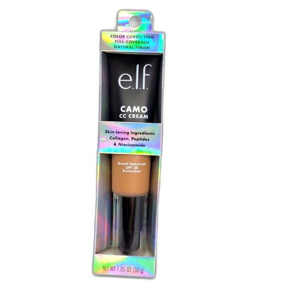 ELF | Makeup | Elf Camo Cc Cream Color Correcting Fullcoverage Deep 5 C ...